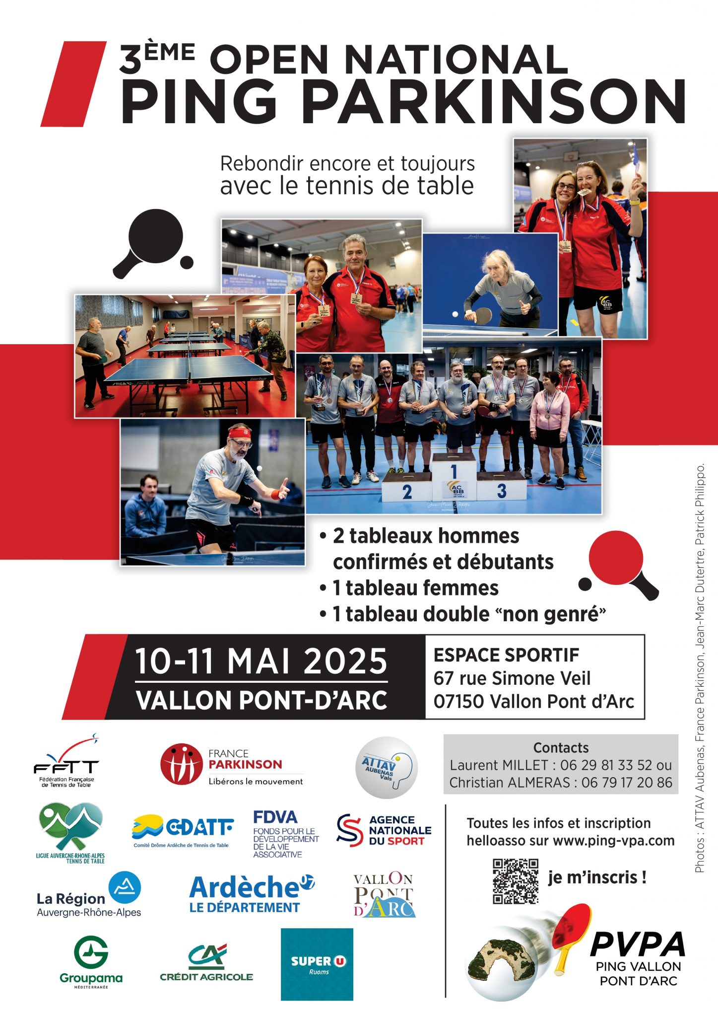 OPEN NATIONAL PING PARKINSON 2025 + TOURNOI PING PARKINSON - Comité ...